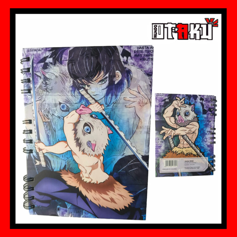Cuaderno Inosuke Hashibira - Kimetsu no Yaiba
